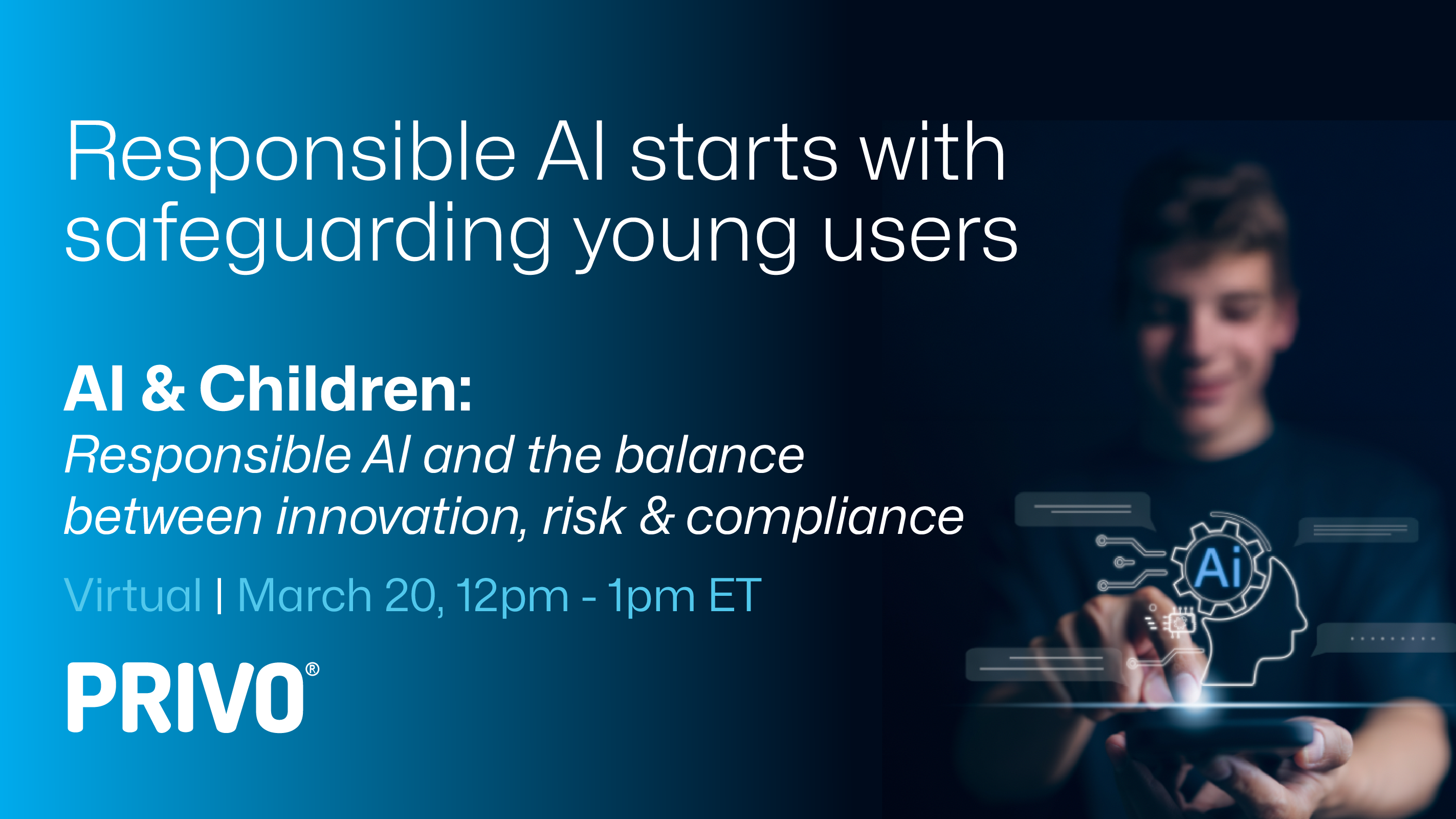 Responsible AI & Children Webinar